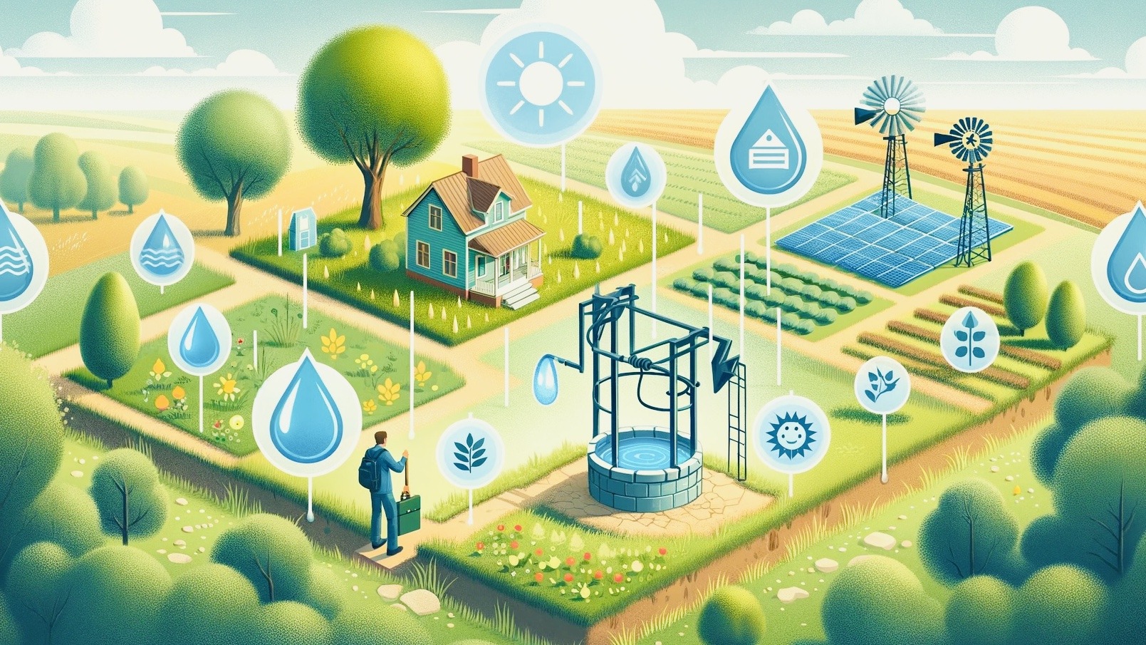 Choosing the Right Location for Your Water Well | Spring Creek Drilling LLC